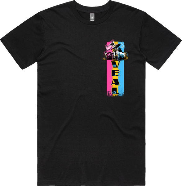 2023 Jamie Veal T-Shirt (White Car) – SWI Racing